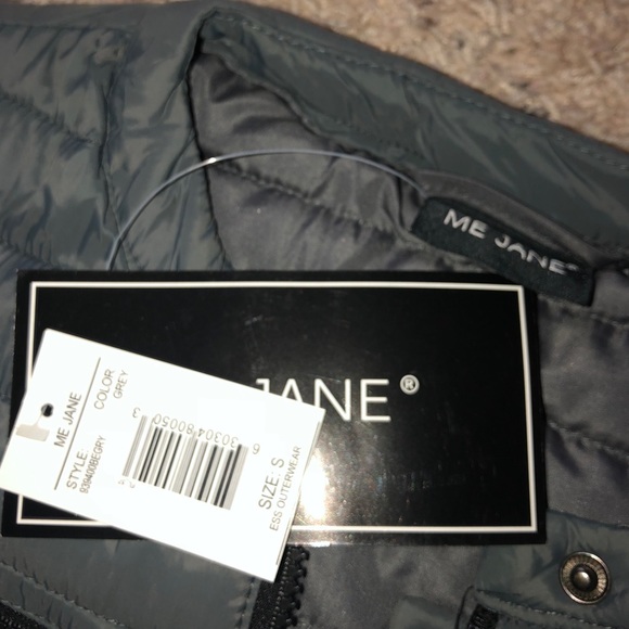 Me Jane | Jackets & Coats | Nwt Me Jane Gray Puffer Jacket | Poshmark